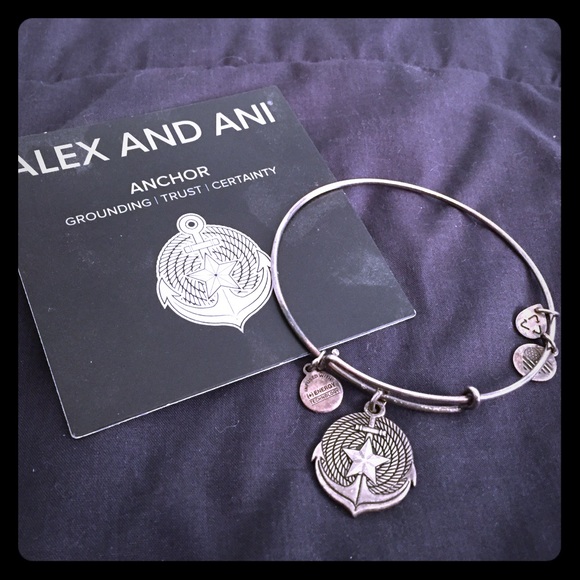 Alex and Ani | Jewelry | Alex And Ani Anchor Bracelet | Poshmark